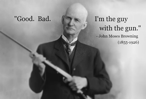 Happy Birthday to the the most famous and competent gunmaker the world ...